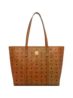 Mcm Toni Monogram Plaque Tote Bag