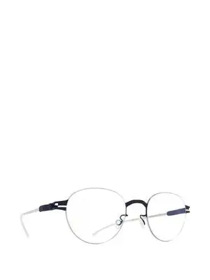 Mykita Selby Round-frame Glasses - Silver