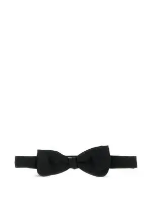 Pal Zileri Satin Bow Tie - Black