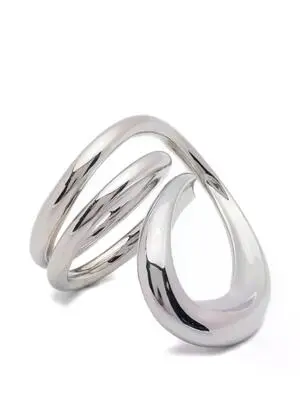 Charlotte Chesnais Round Trip Blow Ring - Silver