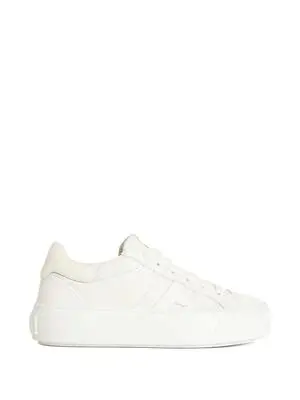 Hogan Leather Low-top Sneakers - White