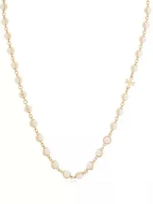 Tory Burch Pearl Cross Necklace