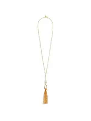 FORTE_FORTE Tassel-detail Chain Necklace - Gold