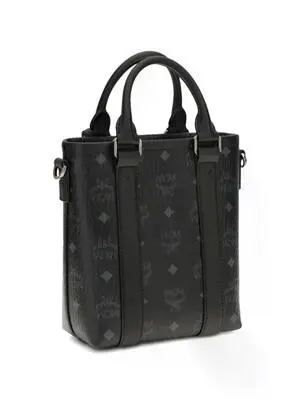 Mcm Mini Logo-print Tote Bag
