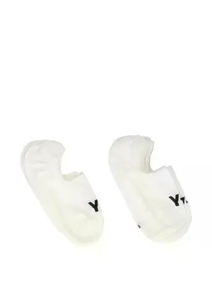 Y3 Logo No-show Socks - White