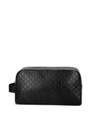 Calvin Klein Embossed-pattern Zip Pouch