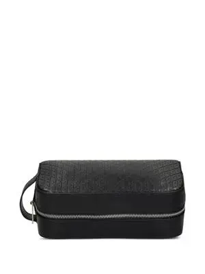 Calvin Klein Embossed-pattern Zip Pouch