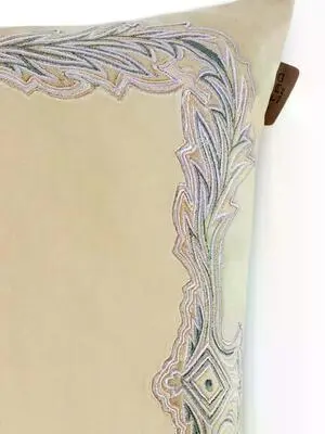 Etro Logo-embroidered Cushion 42cm X 42cm