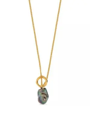 JIL SANDER Ring Pendant Necklace