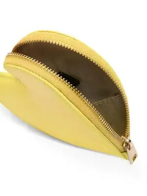 Furla Small Laura Heart Leather Coin Case - Yellow