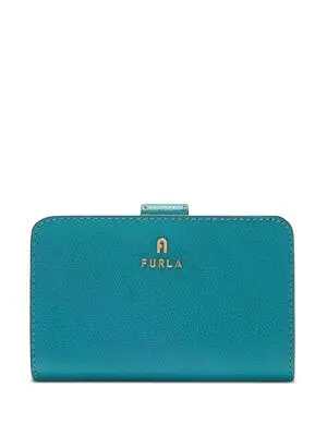 Furla Medium Camelia Logo-detail Compact Wallet - Blue