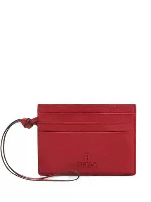 Furla Small Camelia Card Case - Red