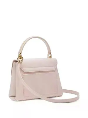 Furla 1927 Grained Leather Tote Bag - Pink