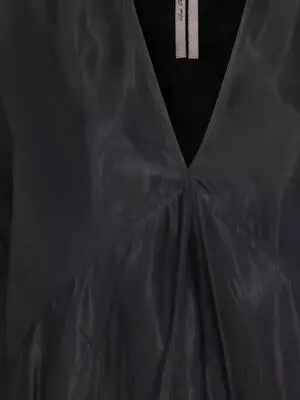 Rick Owens V-neck Maxi Dress - Black