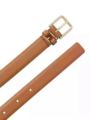 Furla Leather Belt With Buckle