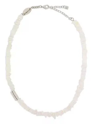 Dsquared2 Shell Chain Necklace - White