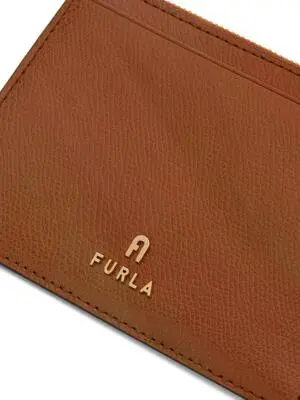 Furla Camelia Card Case - Brown