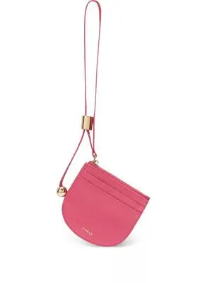 Furla Small Laura Logo-printed Card Holder Pink