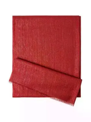 Brunello Cucinelli Sparkling Scarf - Red