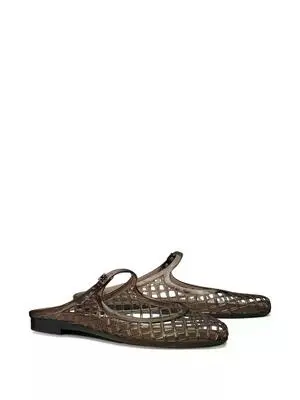 Tory Burch Openwork Jelly Ballerina Flats