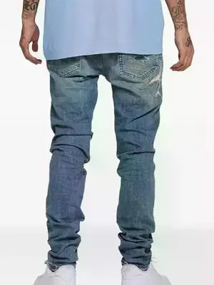PURPLE BRAND Thread-repair Jeans