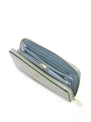Furla Zip-around Logo Wallet - Blue