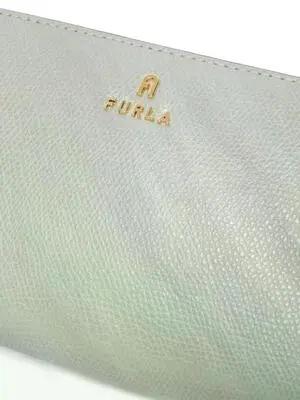 Furla Zip-around Logo Wallet - Blue