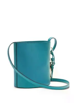 Furla Leather Bucket Bag - Blue
