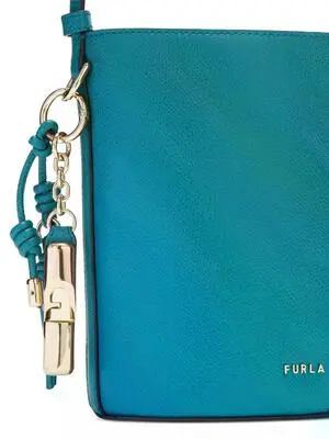 Furla Leather Bucket Bag - Blue