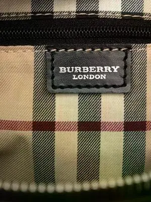 Burberry Grained Calfskin Handbag
