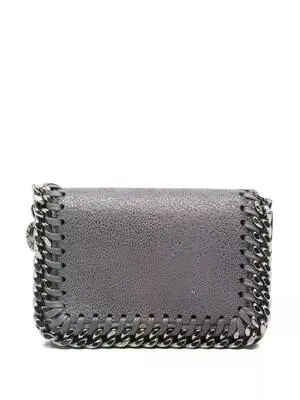 Stella McCartney Falabella Chain Trim Wallet - Grey