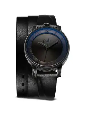 FOB PARIS 36mm Automatic Watch - Black