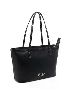 Liu Jo Logo Studded Tote Bag