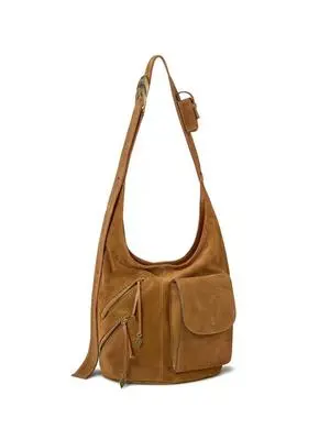 Ba&sh Suede Shoulder Bag