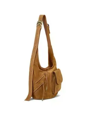 Ba&sh Suede Shoulder Bag