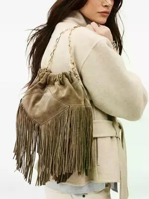 Ba&sh Fringe-detail Shoulder Bag
