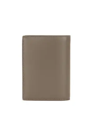 Saint Laurent Credit Card Wallet In Taupe