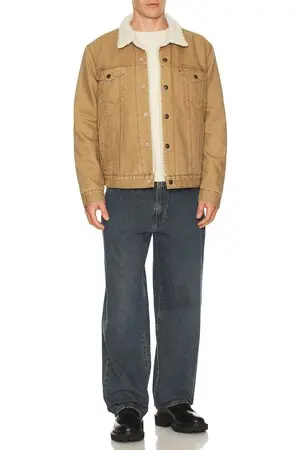 LEVI'S Type 3 Sherpa Trucker Jacket - Ermine