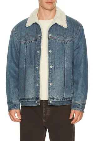 LEVI'S Western Sherpa Trucker Jacket - Open Sail