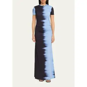 Silvia Tcherassi Yara Tie-dye Maxi Dress