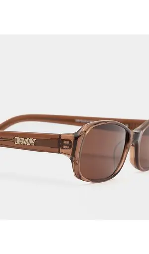 DMY STUDIOS Juno Sunglasses - Transparent Brown