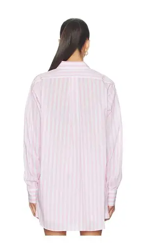 Hunza G Cabana Stripe Embroidered Shirt