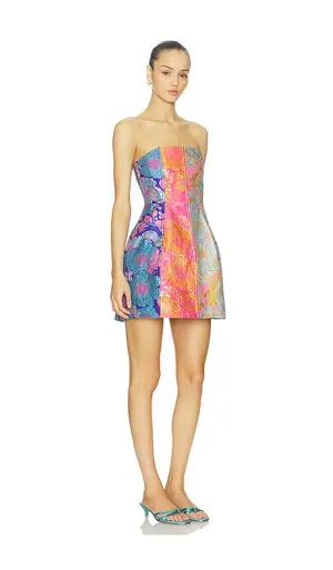 Celiab Cosmica Strapless Dress