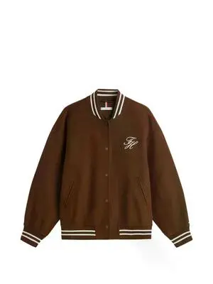 Tommy Hilfiger Striped-trimmed Bomber Jacket
