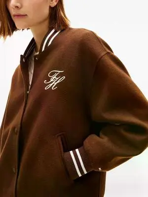 Tommy Hilfiger Striped-trimmed Bomber Jacket