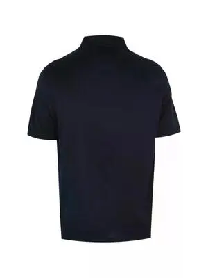 Pal Zileri Button Polo Shirt - Blue