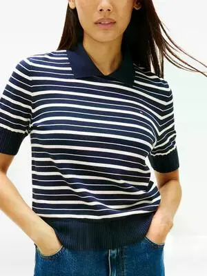 Tommy Hilfiger Striped Top - Blue