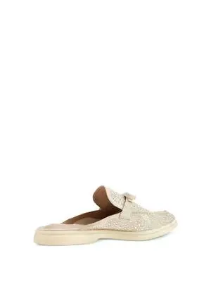NICOLI Jezelinda Bow Embellished Mules