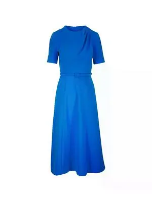Carolina Herrera Belted Draped Dress
