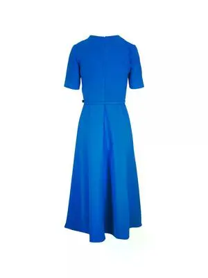 Carolina Herrera Belted Draped Dress